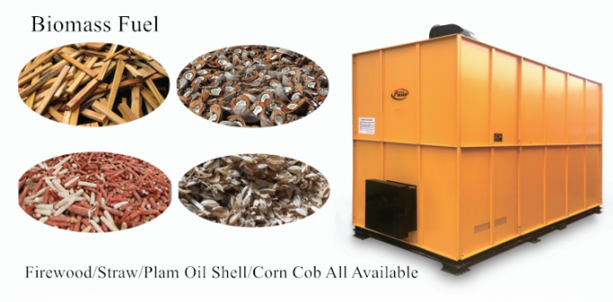 4.5kw Auto Feeder Indirect Heating Rice Husk Furnace