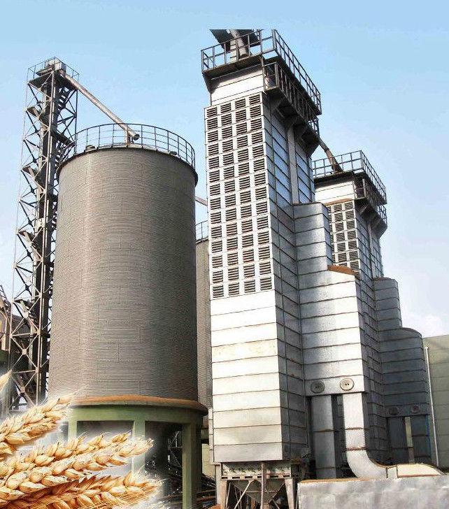 Volumetric Discharge Economical 310kw Mixed Flow Maize Drying Machine