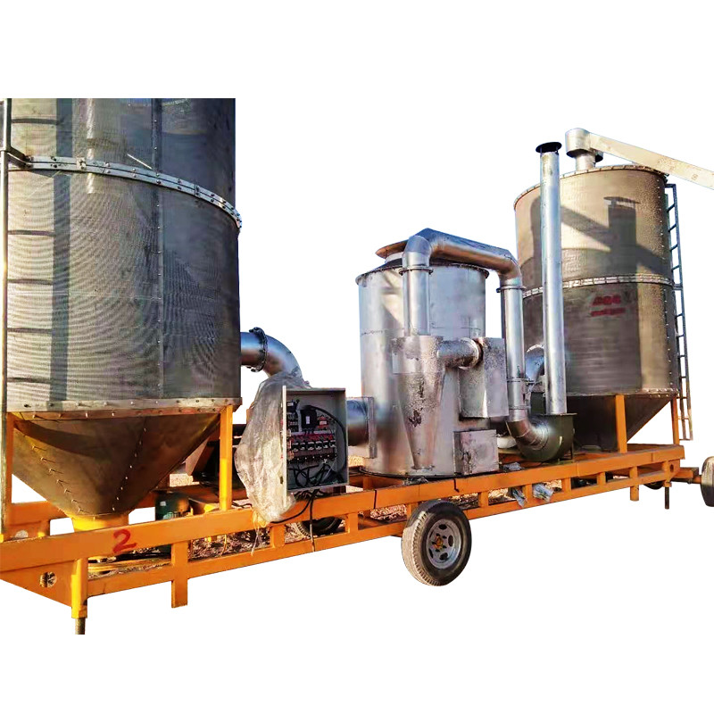 4 Tons Portable Corn Dryer Machine 20 Tons Per Day Mobile Corn Dryer