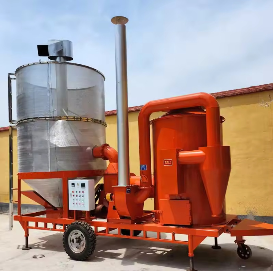 Small Mobile Grain Dryer Cheap Maize Dryer Portable Corn Dryer