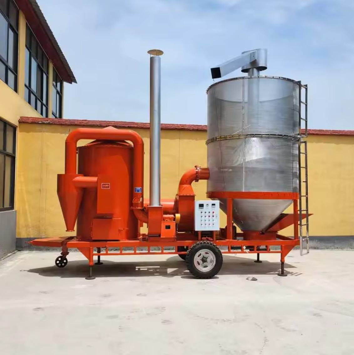 Small Mobile Grain Dryer Cheap Maize Dryer Portable Corn Dryer