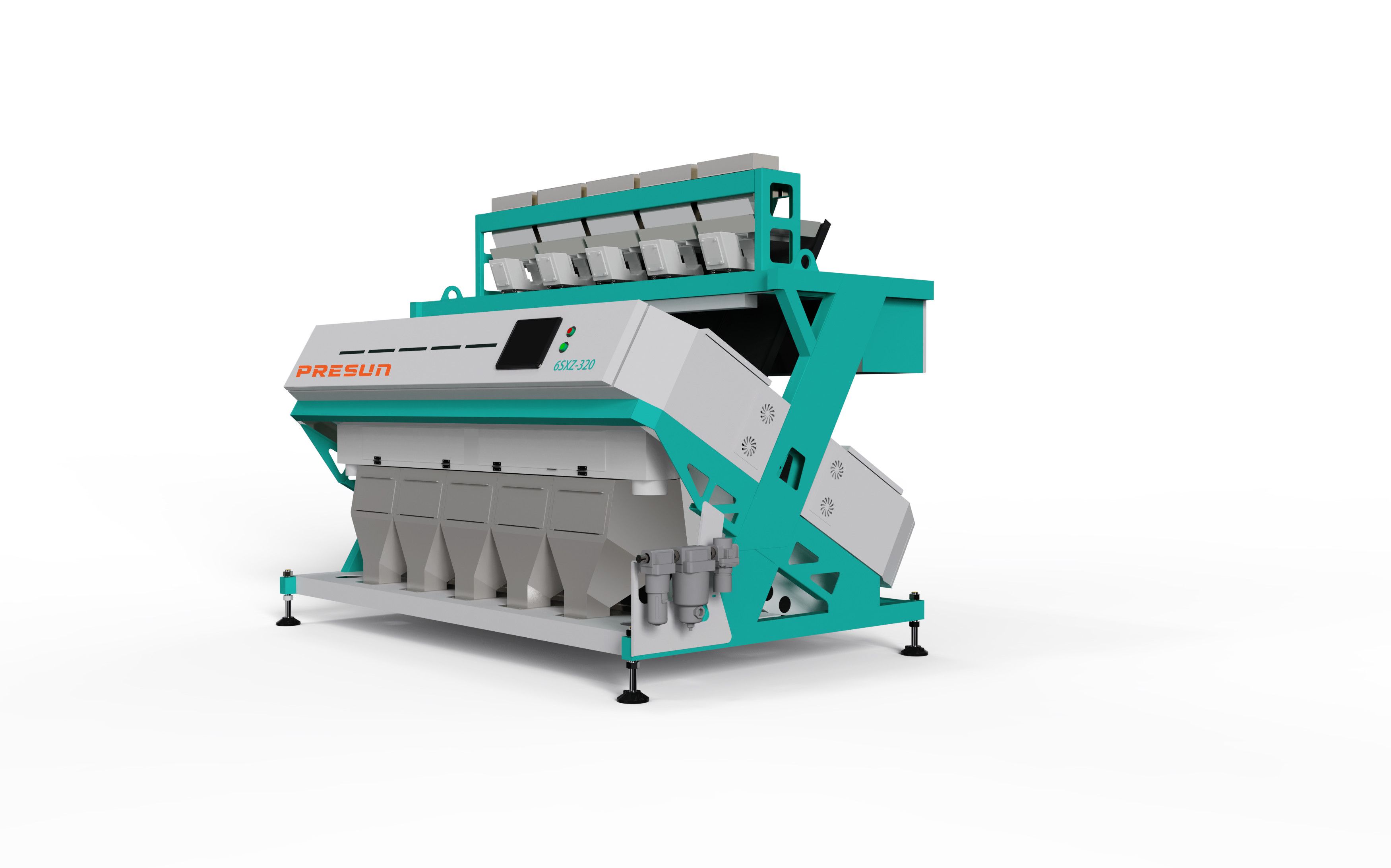 Presun CCD Intelligent Rice/wheat/other Grain Color Sorter Machine In China