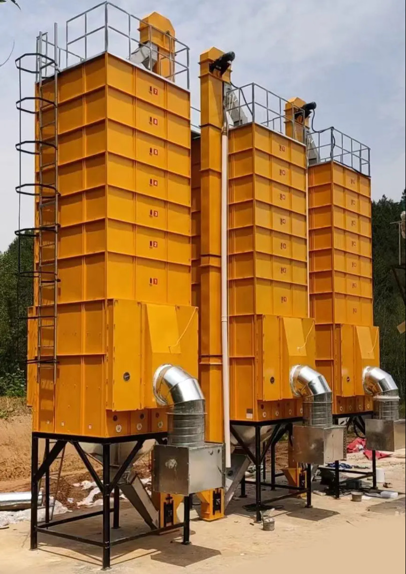 Commercial Vertical Rice Husk Furnaces Circulating Corn Paddy Grain ...