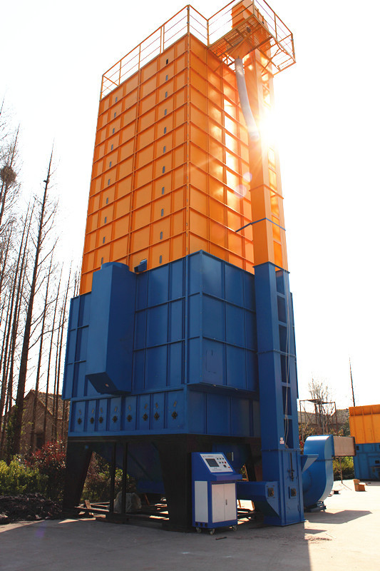 35 Tons Maize Corn Drying Machine 8 Discharge Wheel Double Centrifugal Fan