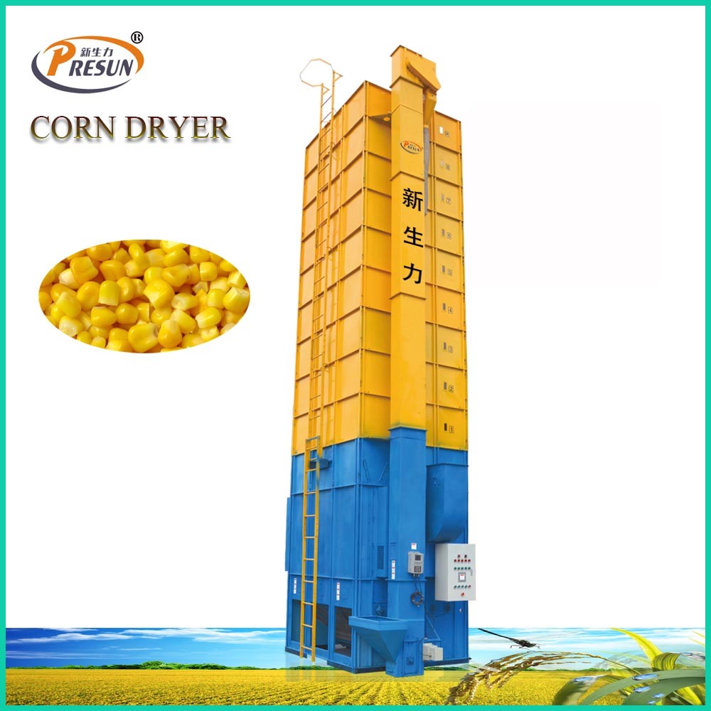 Biomass Furnace Drive Grain Dryer Machine 20 Tons / Batch Type ...